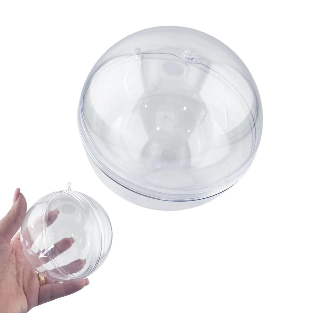 Bola Acrilica 10cm Esfera Acrilica - Esfera de Mesa Acrilico Festa Lembrancinha Luxo Bolo ...