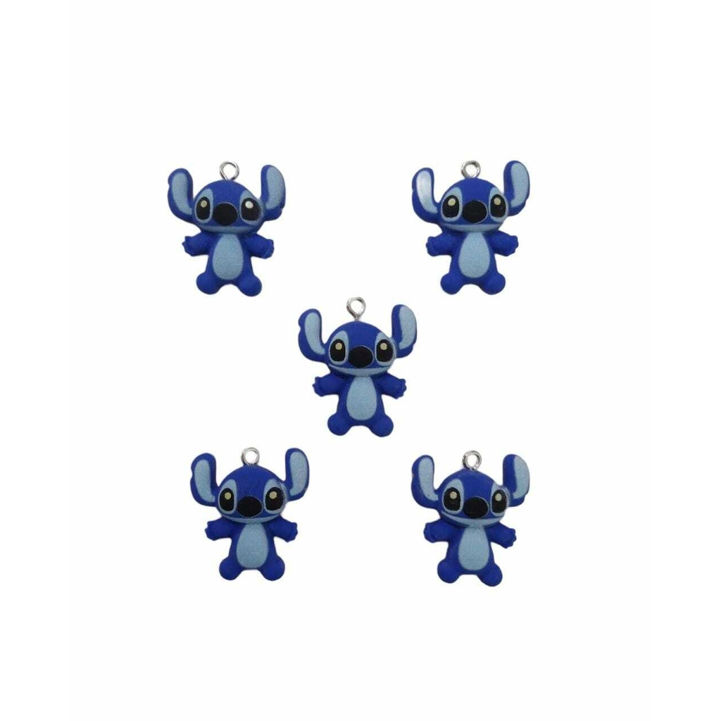 Pingente Stitch Resina 30mm Com 10 Unidades | Shopee Brasil