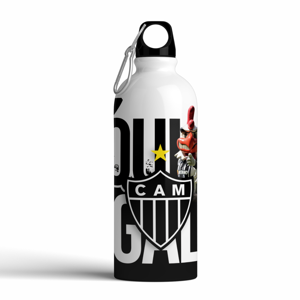 Garrafinha Time Galo Atlético Mineiro Galão Da Massa 600 ML ...