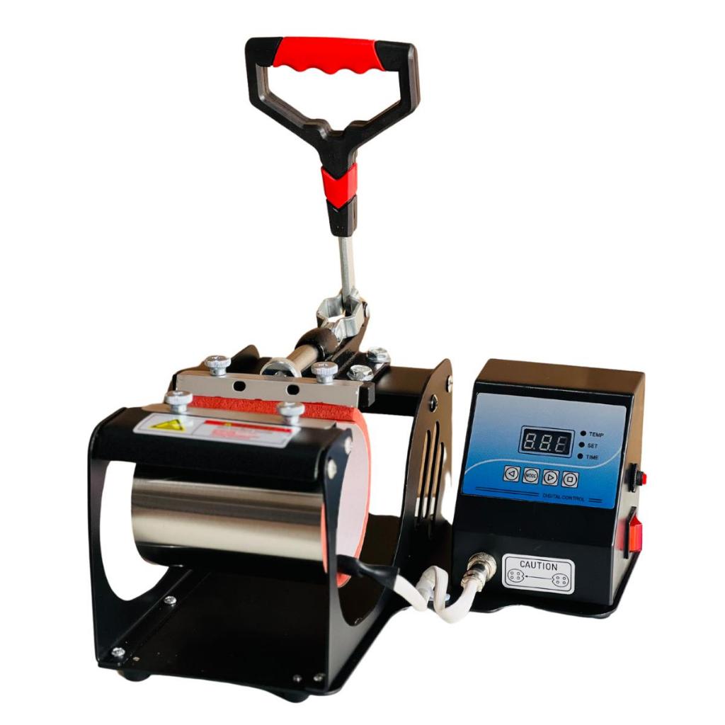 Prensa sublimadora manual térmica cilíndrica preta 110v | Shopee Brasil