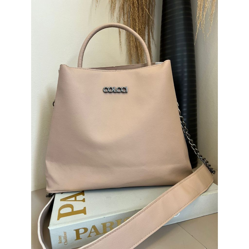 Bolsa Feminina Colcci Média Crossbody Lorena Tote Transversal Tiracolo ...