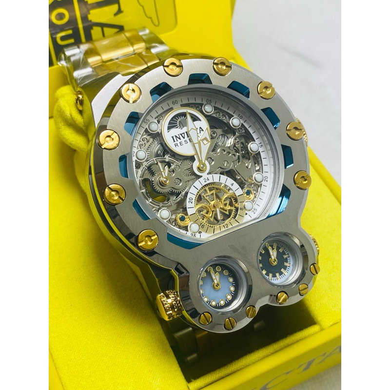 Invicta Reserve Bolt Magnum Tria 35103 52mm Original Swiss | Shopee Brasil