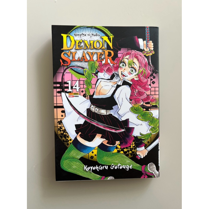 Mangá - Demon Slayer - Volume 14 - Kimetsu No Yaiba | Shopee Brasil
