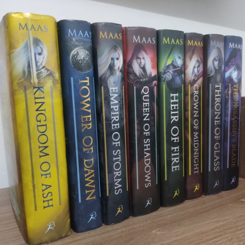 Livros Trono de Vidro em Capa Dura e em Inglês - Sarah J Maas | Shopee ...