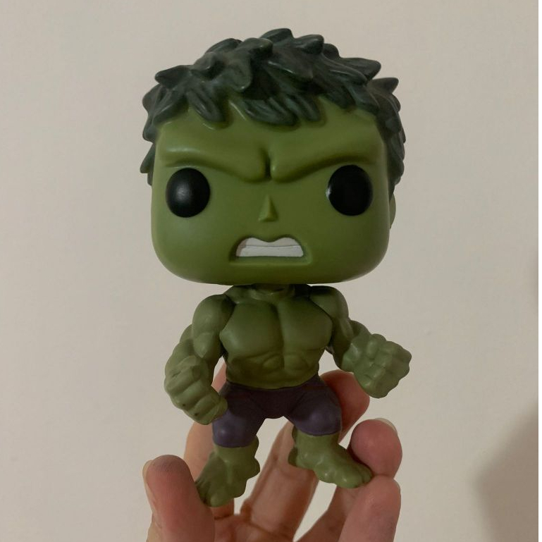 Funko pop Hulk 68 - Marvel (sem caixa / loose) | Shopee Brasil