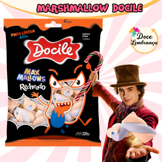 kit 02 Maxmallows Docile pacote 220 grs e 250g Marshmallow sortidos ...