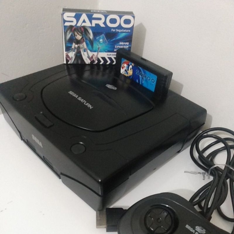 Console Vídeo game Sega Saturn + Saroo | Shopee Brasil