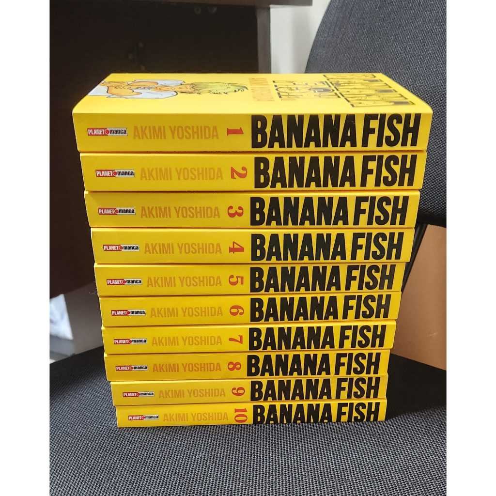Coleção Mangá Banana Fish Completo 10 Volumes (Akimi Yoshida) | Shopee ...