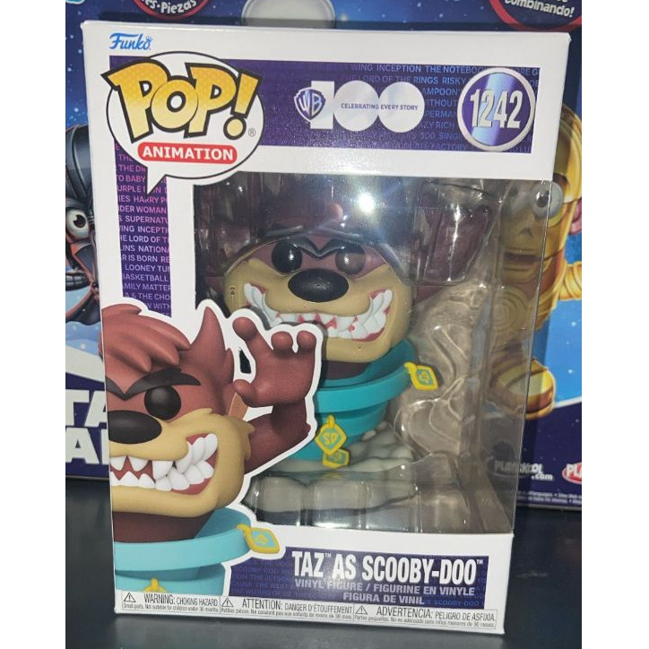 Funko Pop Taz As Scooby-doo #1242 Original | Shopee Brasil