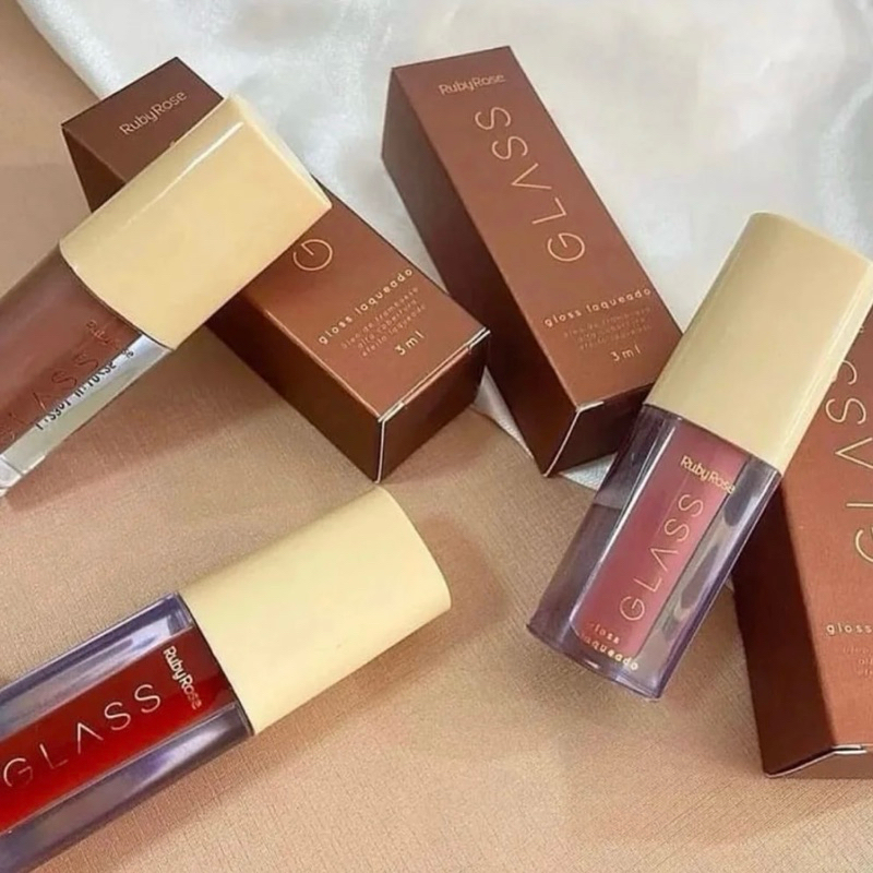 Gloss Laqueado Linha Glass by Ruby Rose | Shopee Brasil