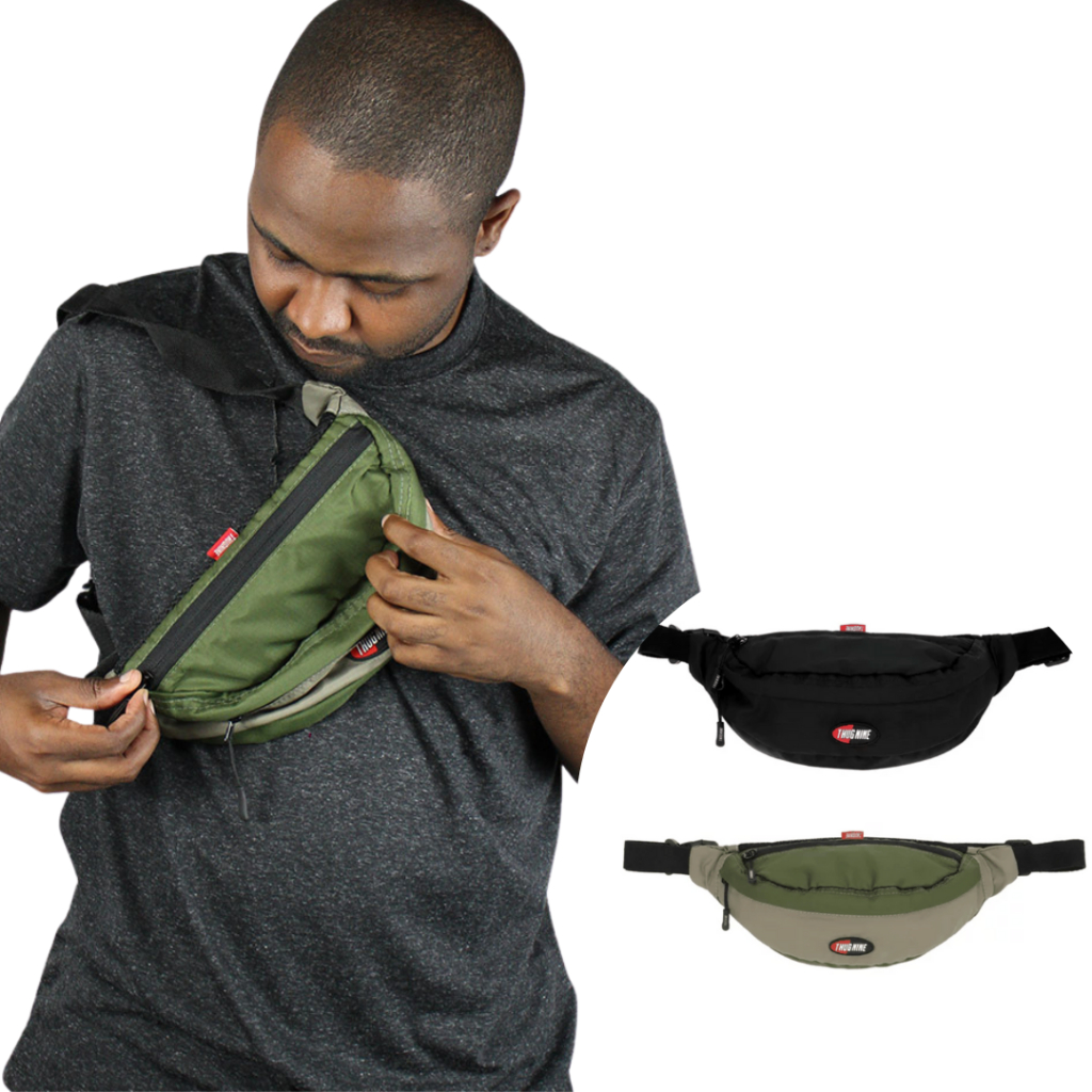 Waist Bag Pochete Thug Premium ripstop | Shopee Brasil