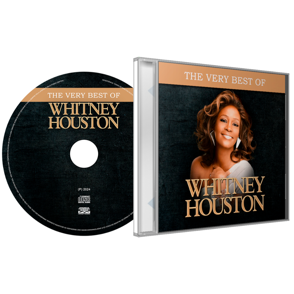 CD Whitney Houston - The Very Best Of (Fan-Made) | Shopee Brasil