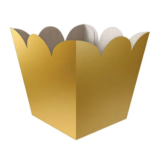 Cachepot papel cartonado para centro de mesa 9x9cm - Lembrancinha ...