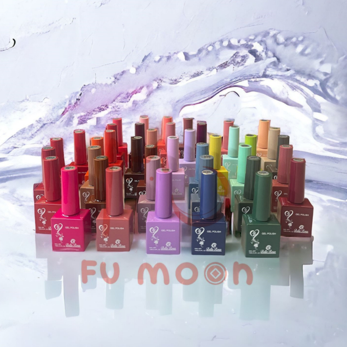 Esmalte Bella Rosa Polish Gel Seca Na Cabine - Coleção Quadrada ...