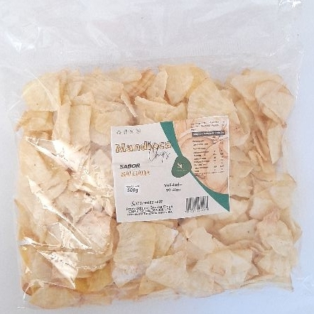 Mandioca (Aipim) Chips Salgada 500g | Shopee Brasil
