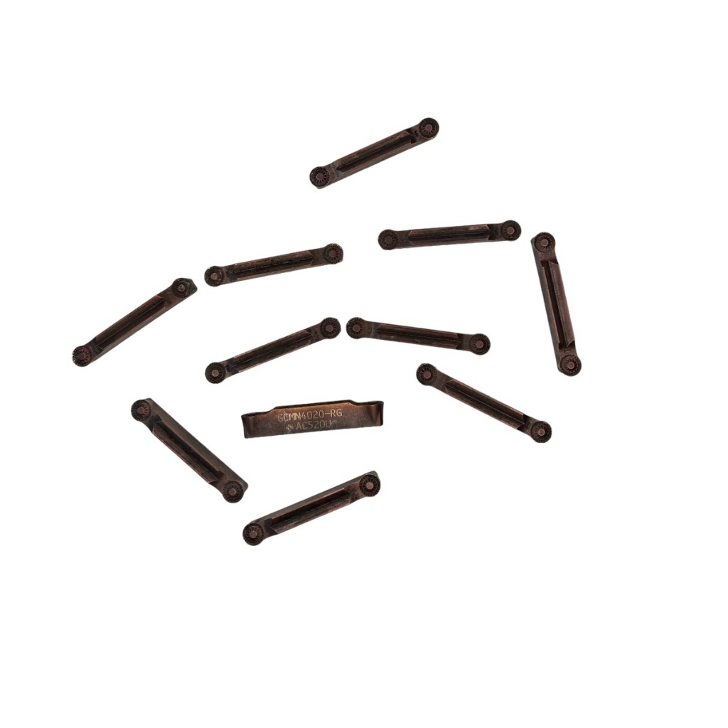 KIT JOGO 10 PASTILHA INSERTO VIDIA USADA BEDAME GCMN 400 C/ RAIO ...