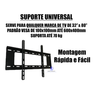 Suporte Para Tv 32 A 80 Pol Samsung LG | Shopee Brasil
