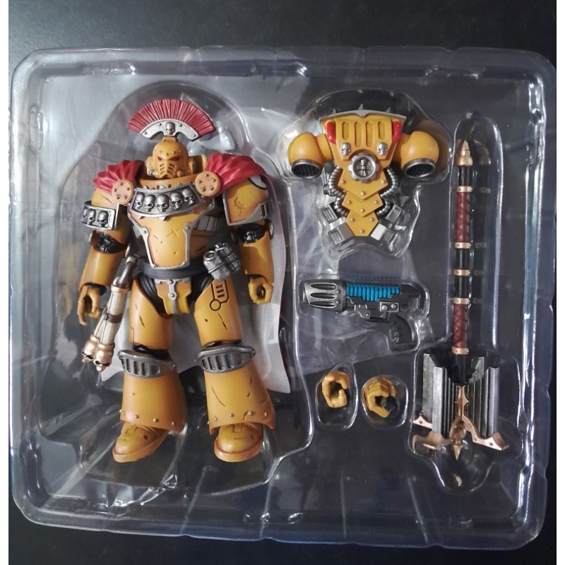Joytoy warhammer horus heresy mark IV Chaplain imperial fist (usado ...