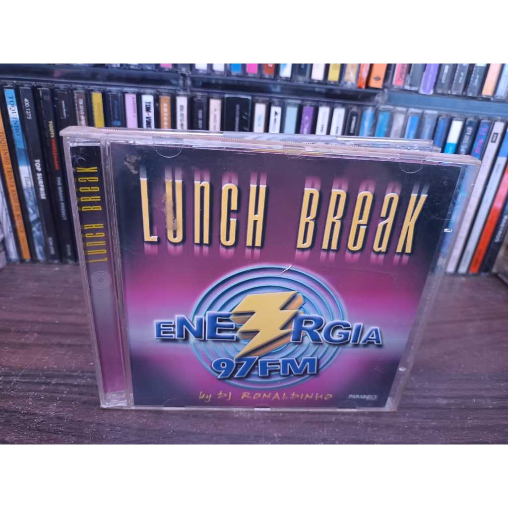 CD Lunch Break Energia 97 Fm-dj Ronaldinho | Shopee Brasil