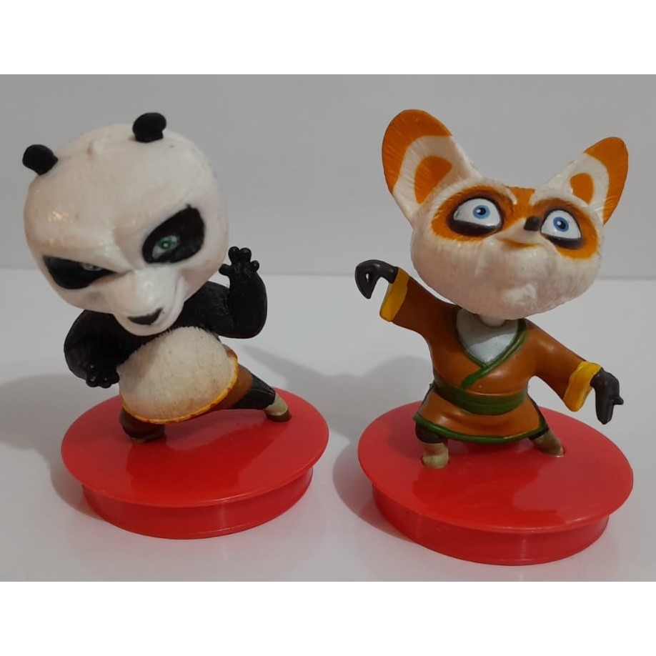 Bonecos Miniatura Originais dos Personagens do Filme Infantil Kung Fu ...