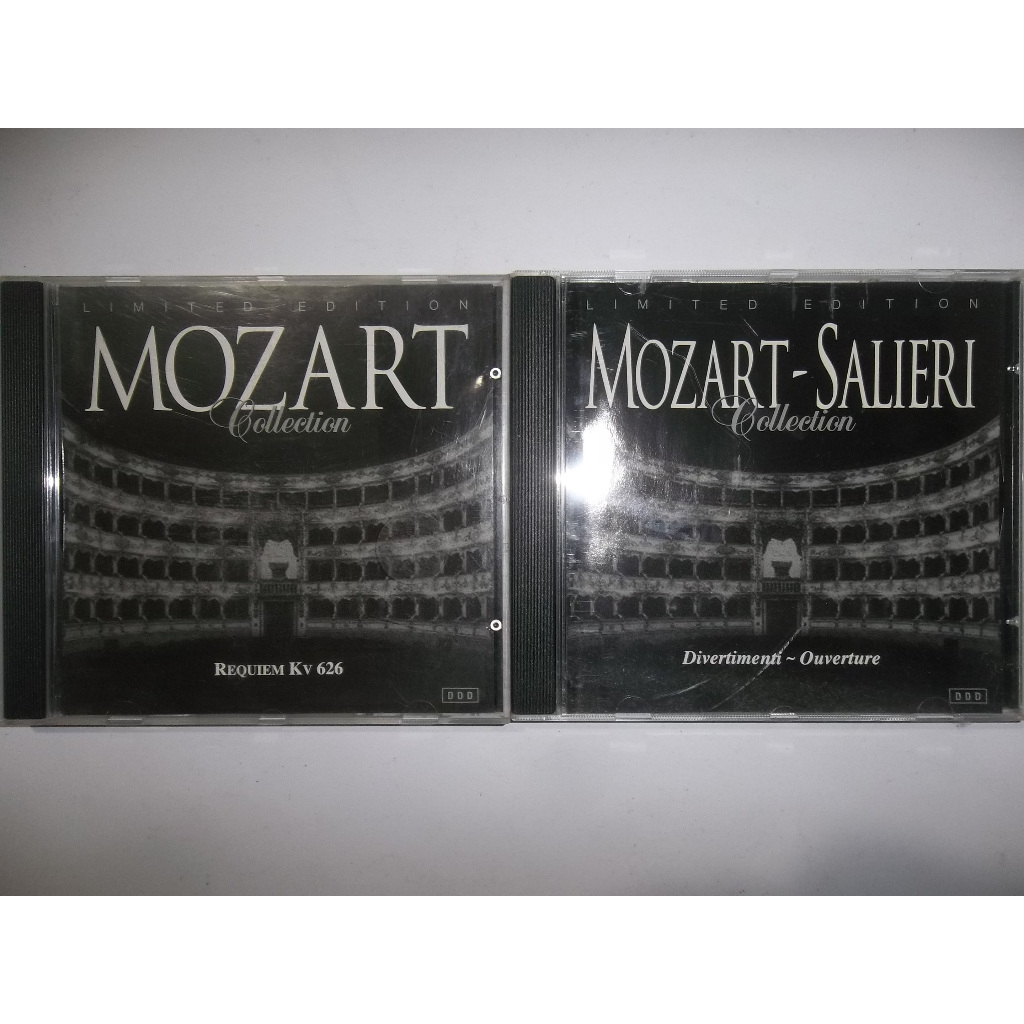 cd mozart collection 2 cds mozart e salieri | Shopee Brasil
