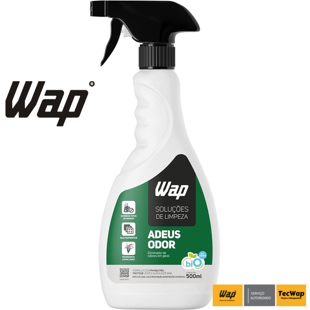 Removedor de Mau Cheiro WAP ANTI ODOR 500ML | Shopee Brasil