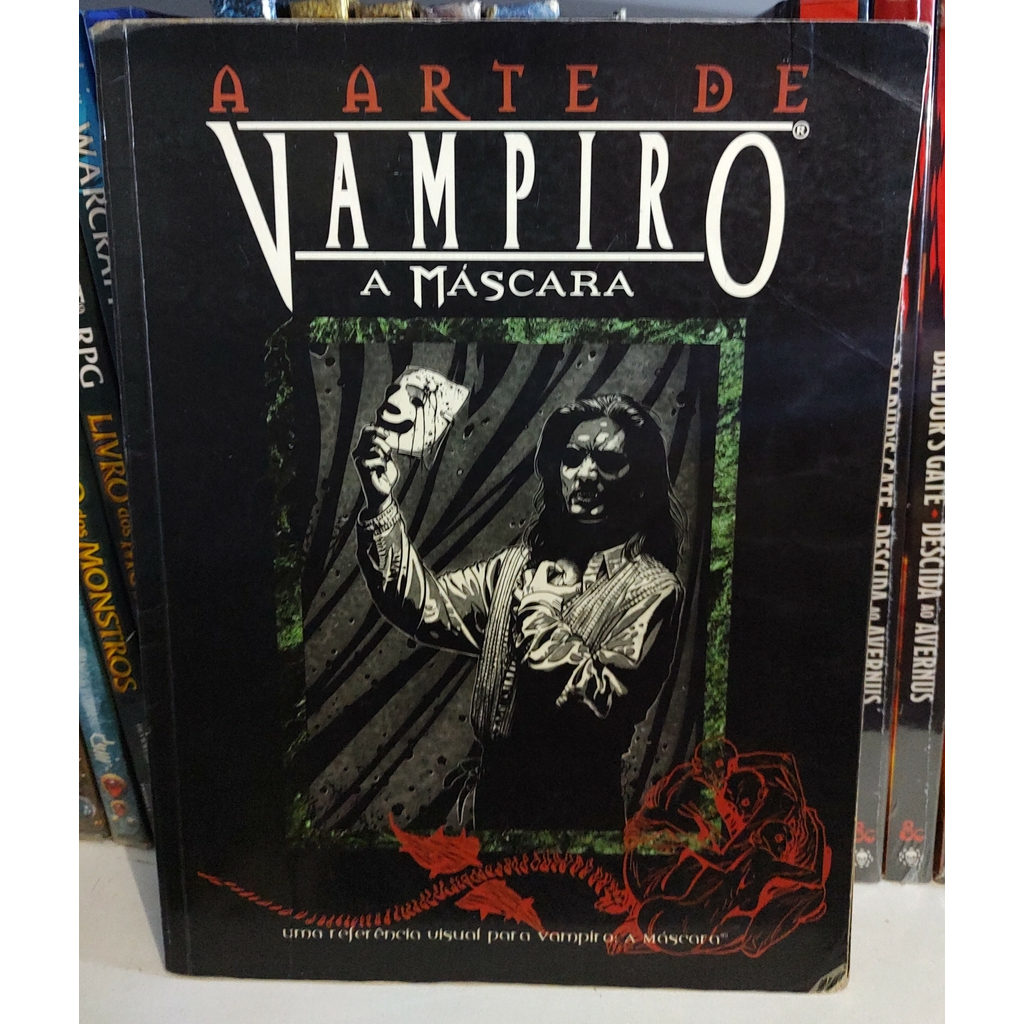 A Arte de Vampiro: A Mascara - RPG | Shopee Brasil