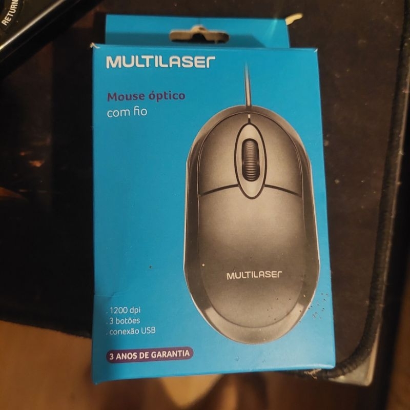 Mouse óptico Multilaser | Shopee Brasil