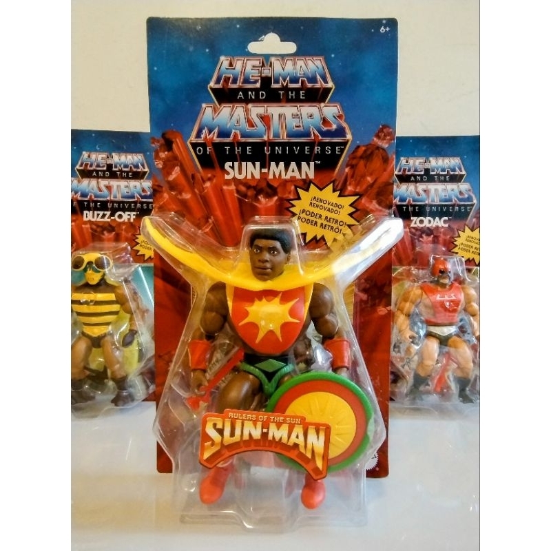 Sun-Man - Masters Of Universe Origins He-Man | Shopee Brasil