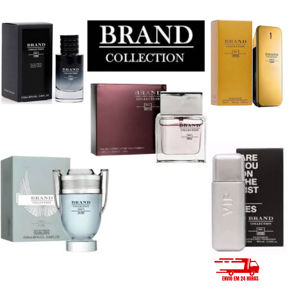 Perfumes Miniatura Brand Collection Masculino 25 ml | Shopee Brasil