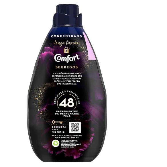 Amaciante Concentrado Comfort Segredos 48 1,5l | Shopee Brasil