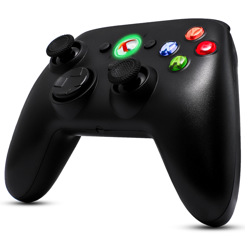 Controle Gamer Para Pc Macro Turbo Xbox 360 Sem Fio Gamer Manete ...