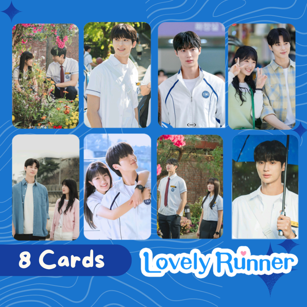 Lovely Runner Kdrama - 8 cards / dorama,kdrama, oppa, byeon woo seok, adoravel corredora, Kim ...