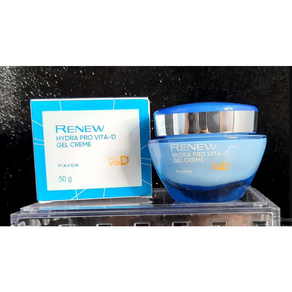 Hydra Pro Vita-D Renew Gel Creme para o rosto – Avon | Shopee Brasil