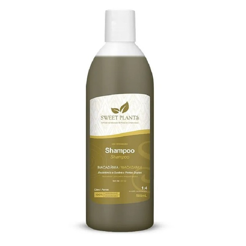 Shampoo Para Cachorro Macadâmia Sweet Friend - 500ml Sweet Plants ...