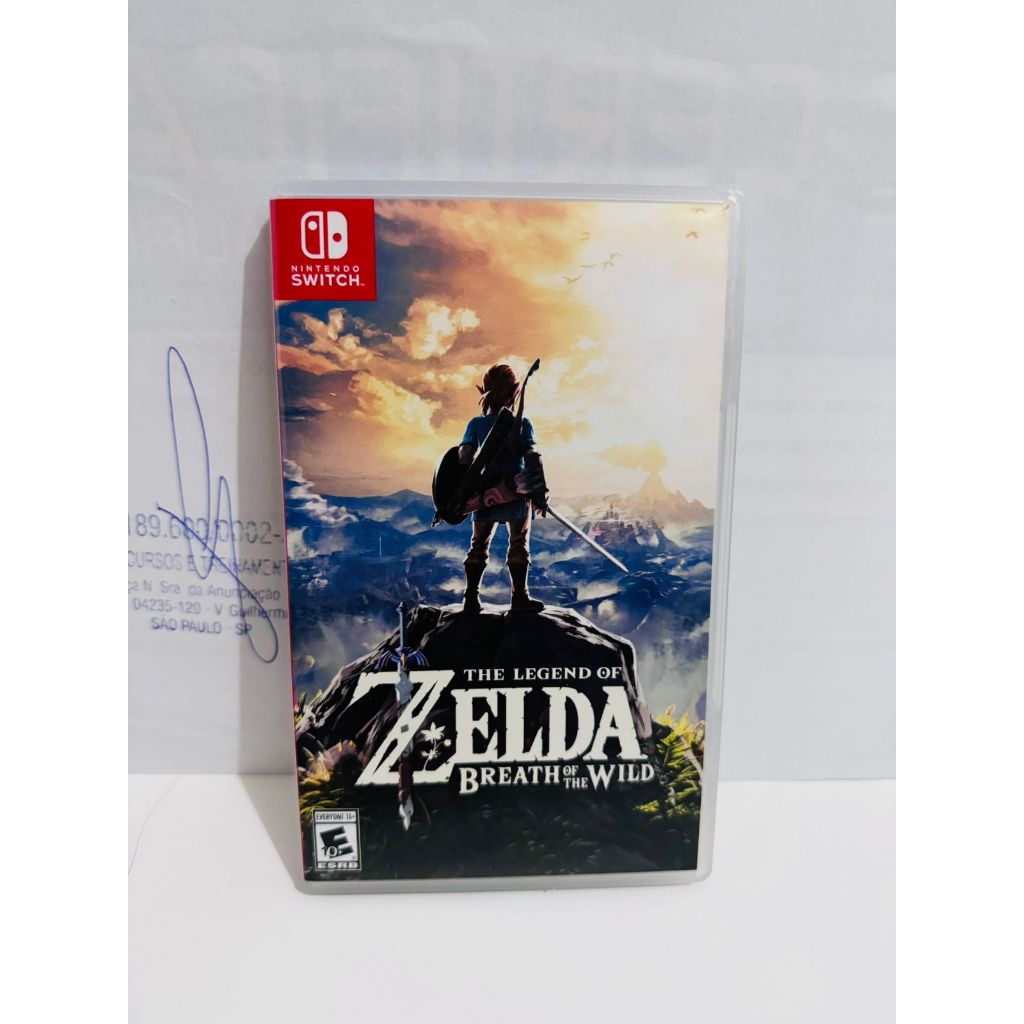 Jogo The Legend of Zelda: Breath of the Wild - Switch (Usado) | Shopee Brasil