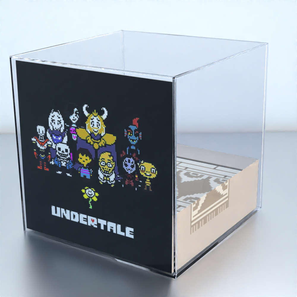 Cubo Diorama Undertale - Frente e Verso | Shopee Brasil