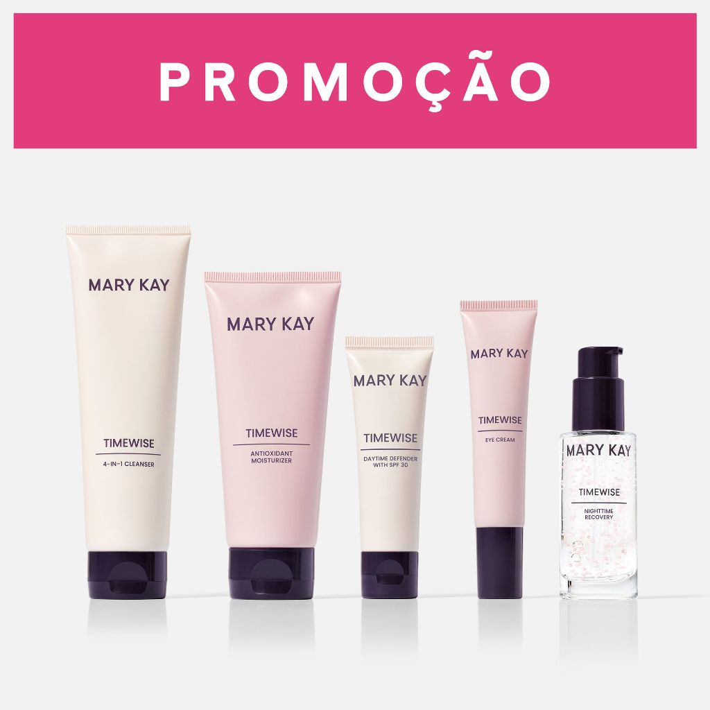 Sistema TimeWise Mary Kay. | Shopee Brasil