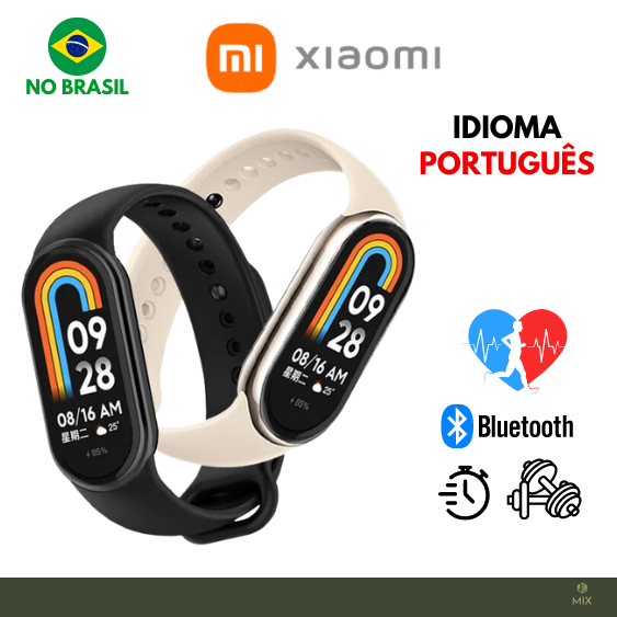 Relogio Mi Band 8 Xiaomi Versão Global Lacrado Original | Shopee Brasil