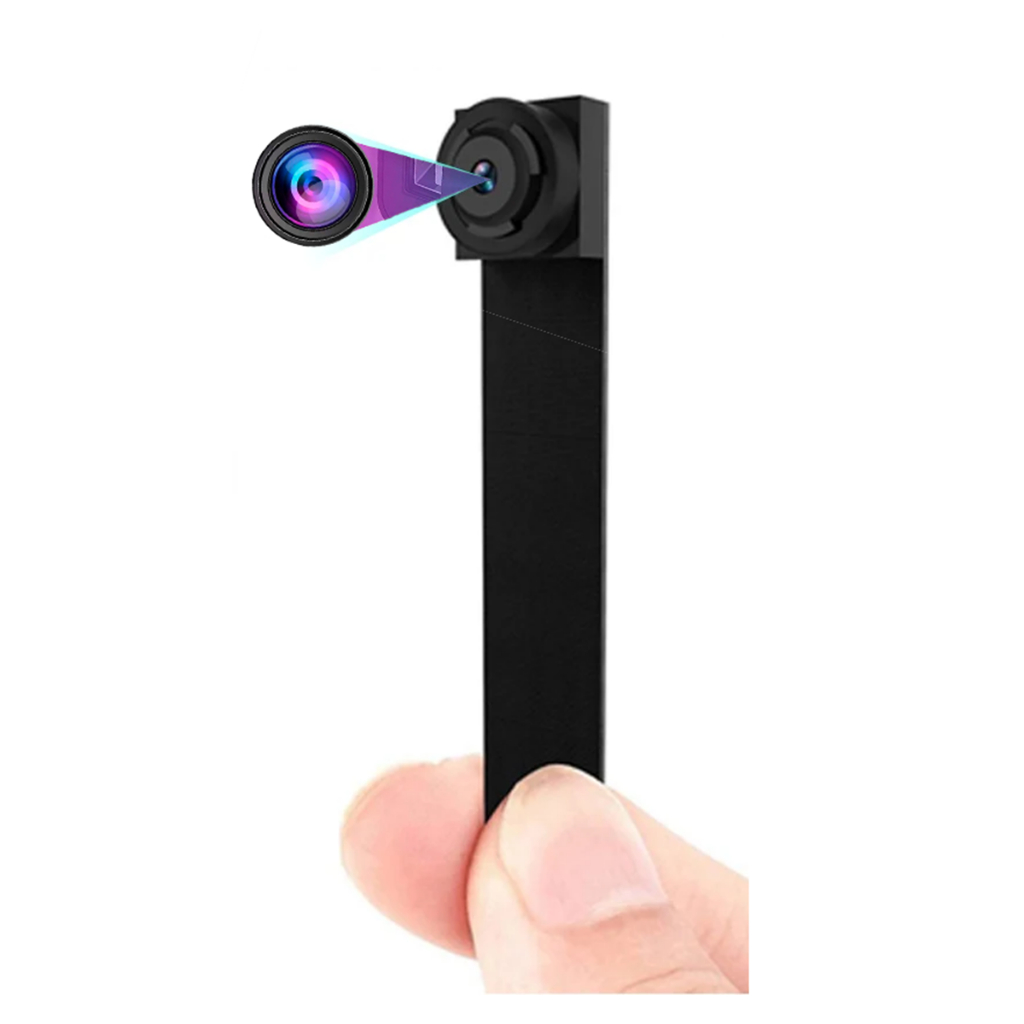 Micro Câmera Espiã Escondida Alta Resolução 2K Tempo Real + SD ...