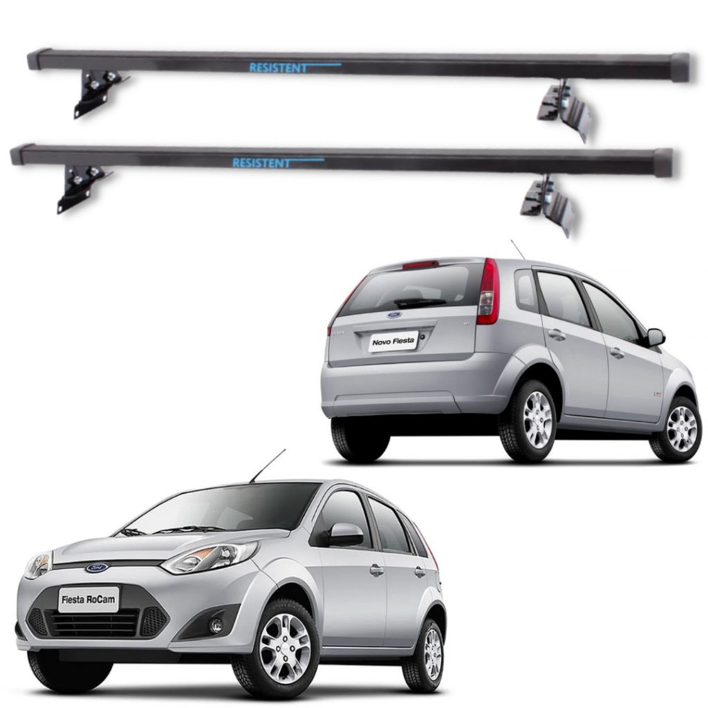 Rack De Teto Bagageiro Ford Fiesta Rocam 2002 A 2014 4portas | Shopee ...