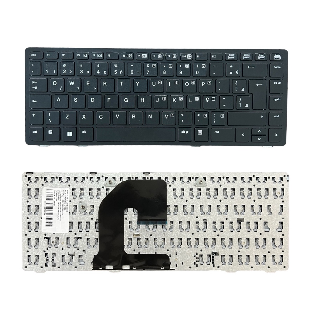 Teclado Para Notebook Hp Probook 6460b Preto Abnt2 | Shopee Brasil