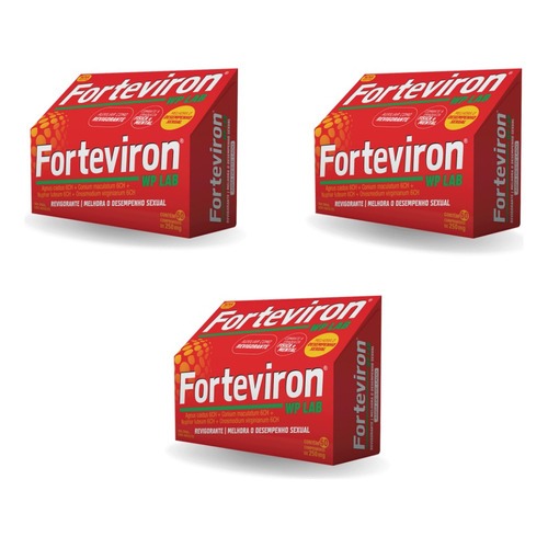 Polivitamínico Forteviron WP Lab 180 CP Revigorante fisico e mental e ...