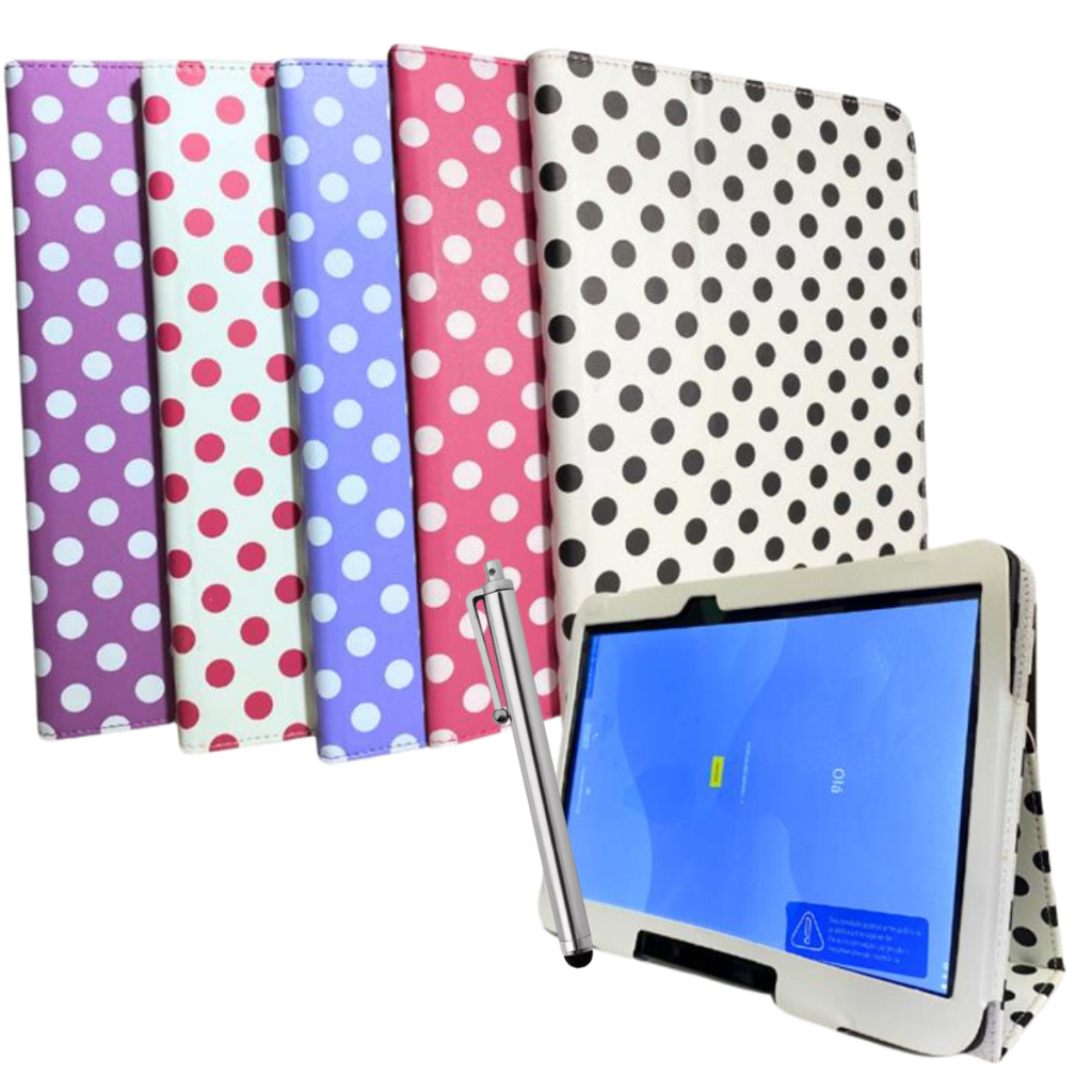 Case Capa com suporte Adaptavel p/ Tablet 10 polegadas M10 + Caneta ...
