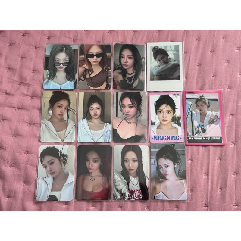 Aespa Ningning Photocard Oficial - Faz a Boa!