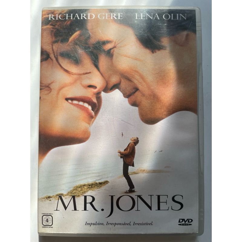 DVD: Mr. Jones, com Richard Gere and Lena Olin | Shopee Brasil