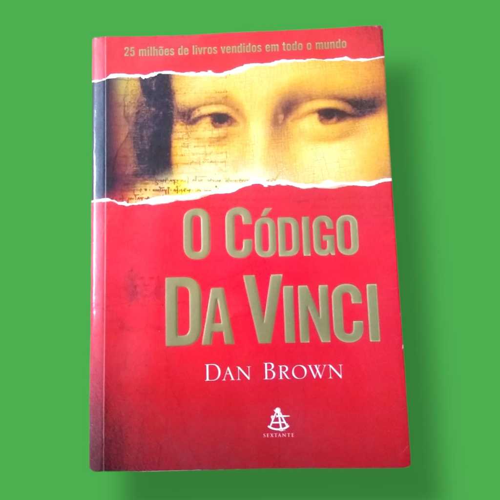 Livro O Código Da Vinci - Dan Brown | Shopee Brasil