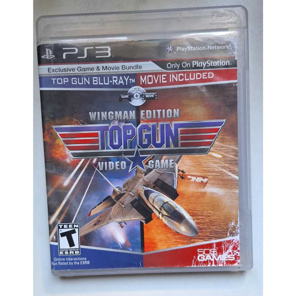Wingman Edition Top Gun Ps3 Mídia Física | Shopee Brasil
