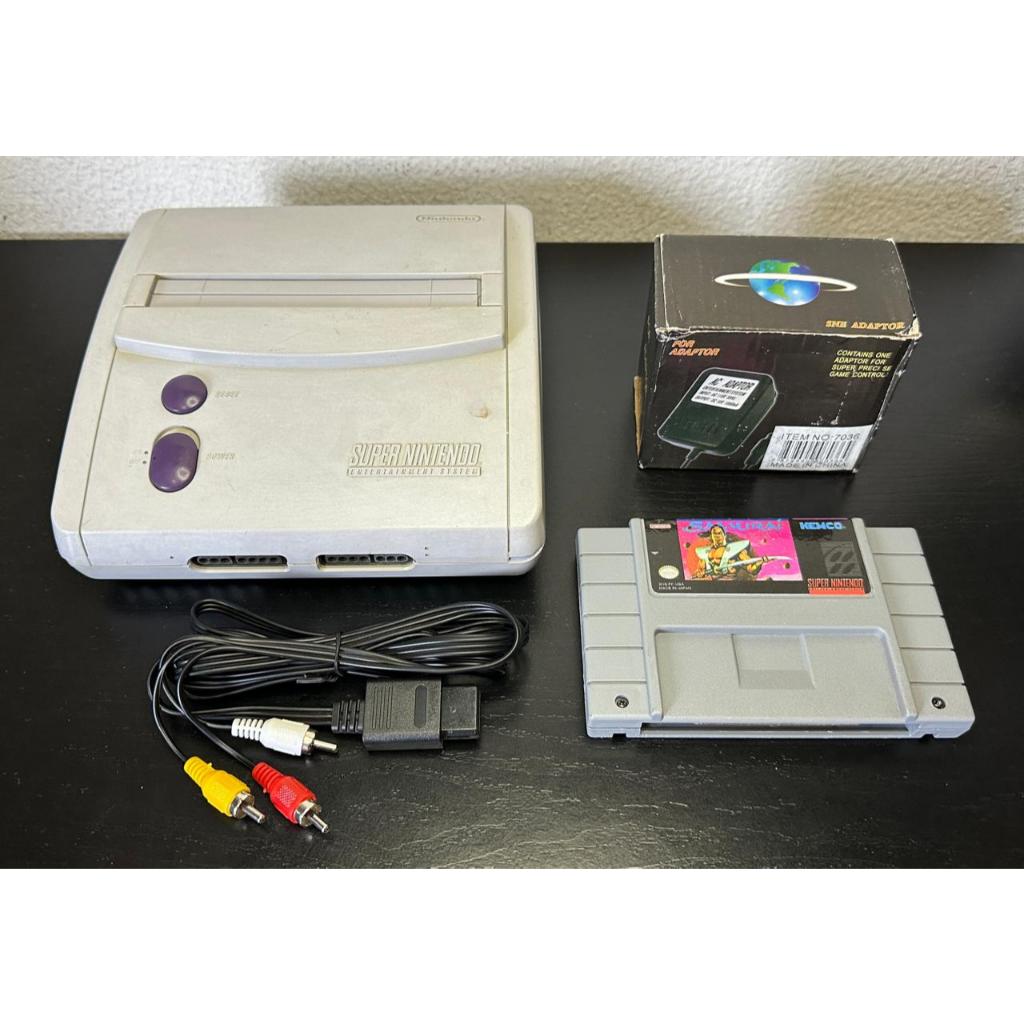 Console Super Nintendo Baby com jogo, fonte e cabo - Veja as fotos ...