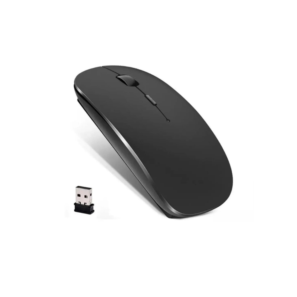 Mouse Sem Fio Wirelles Ergonômico Com Pilha 2.4 Ghz | Shopee Brasil